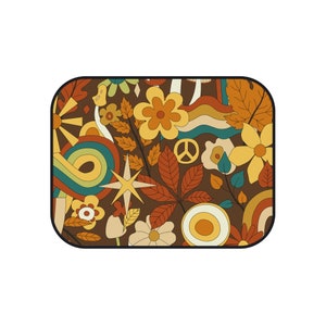 Groovy 70s Retro Car Mats,70's Floor Mats for Vehicle,retro Floormats ...