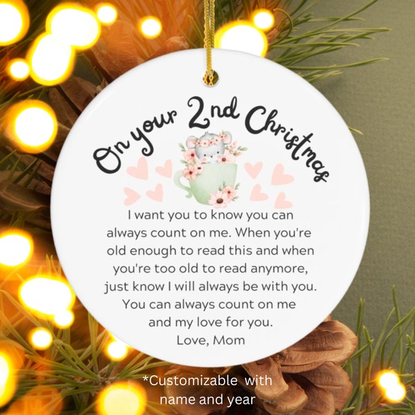 2nd Christmas - Etsy