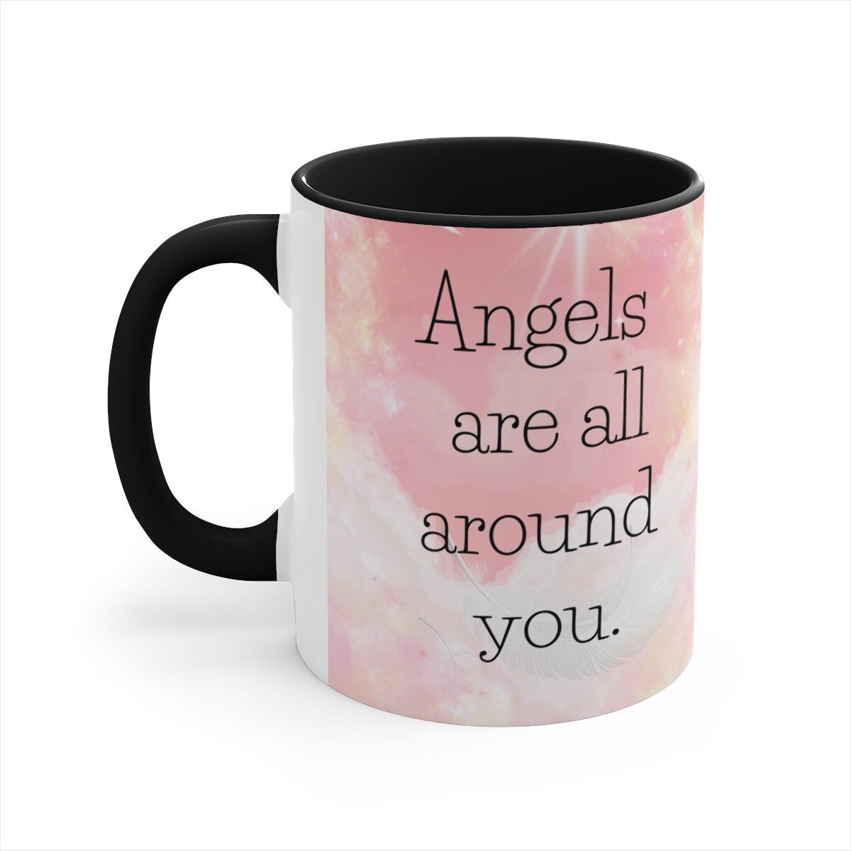 Angel Message Coffee Mug Uplifting Angel Heaven Mug Angel - Etsy
