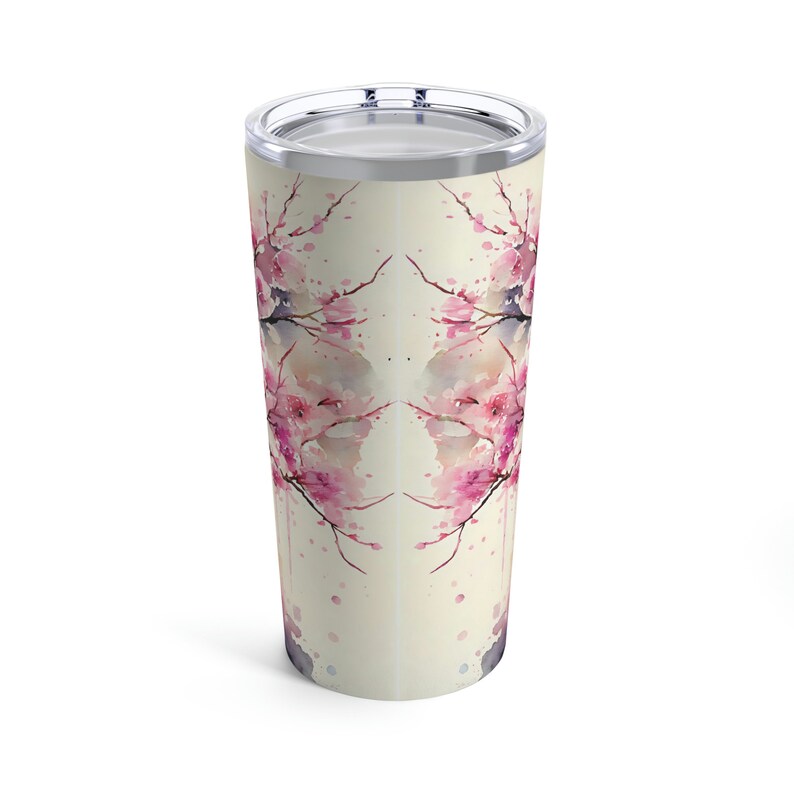 Cherry Blossom Travel Cup,cherry Blossom Coffee Mug With Lid,hot and ...