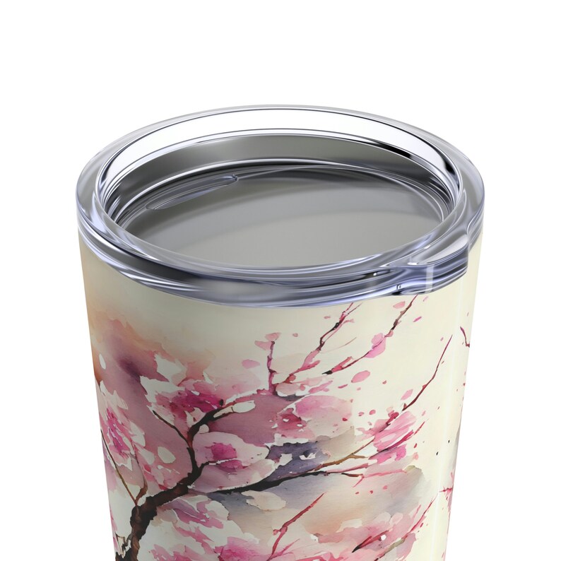 Cherry Blossom Travel Cup,cherry Blossom Coffee Mug With Lid,hot and ...