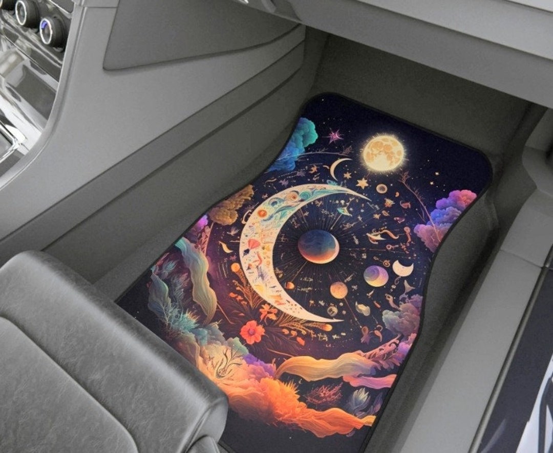 Celestial Moon Car Mats,celestial Moon Car Accessories, Moon Car ...