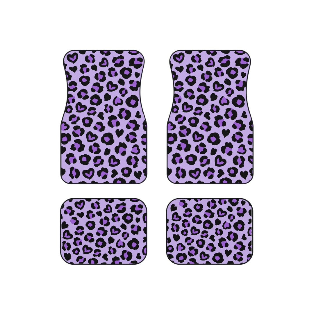 Leopard Print Car Mats,leopard Print Floor Mats for Car, Leopard Print ...