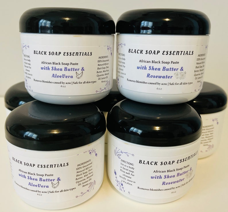 African Black Soap Paste - Etsy