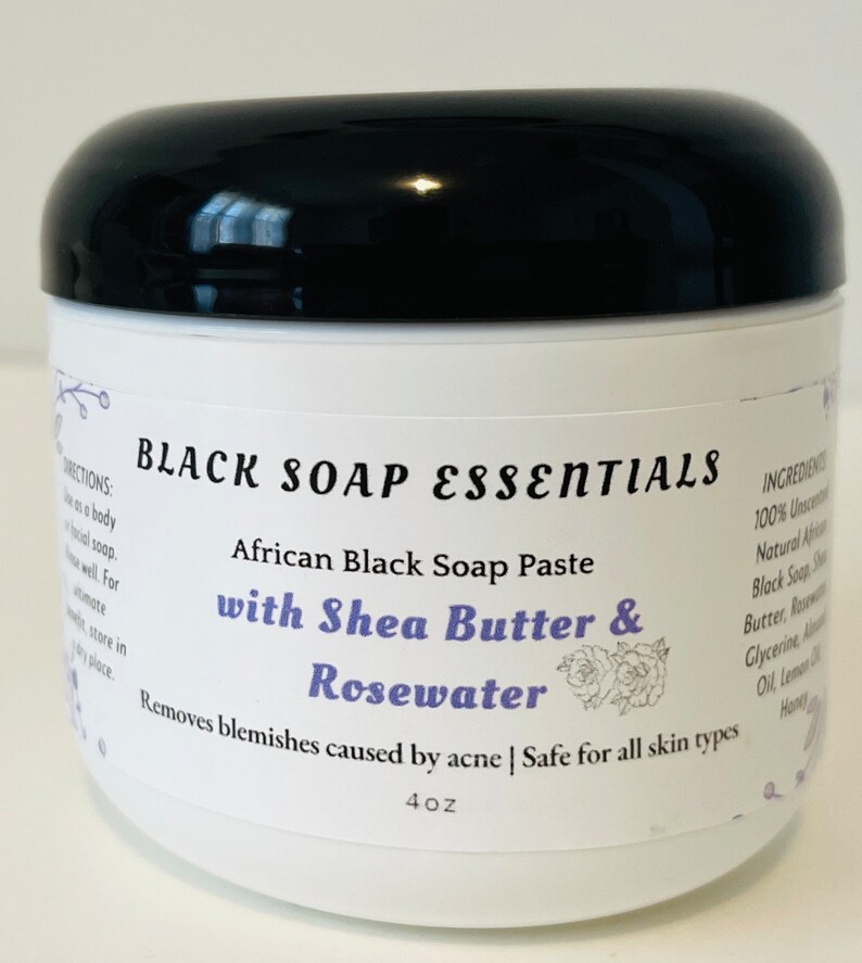 African Black Soap Paste - Etsy