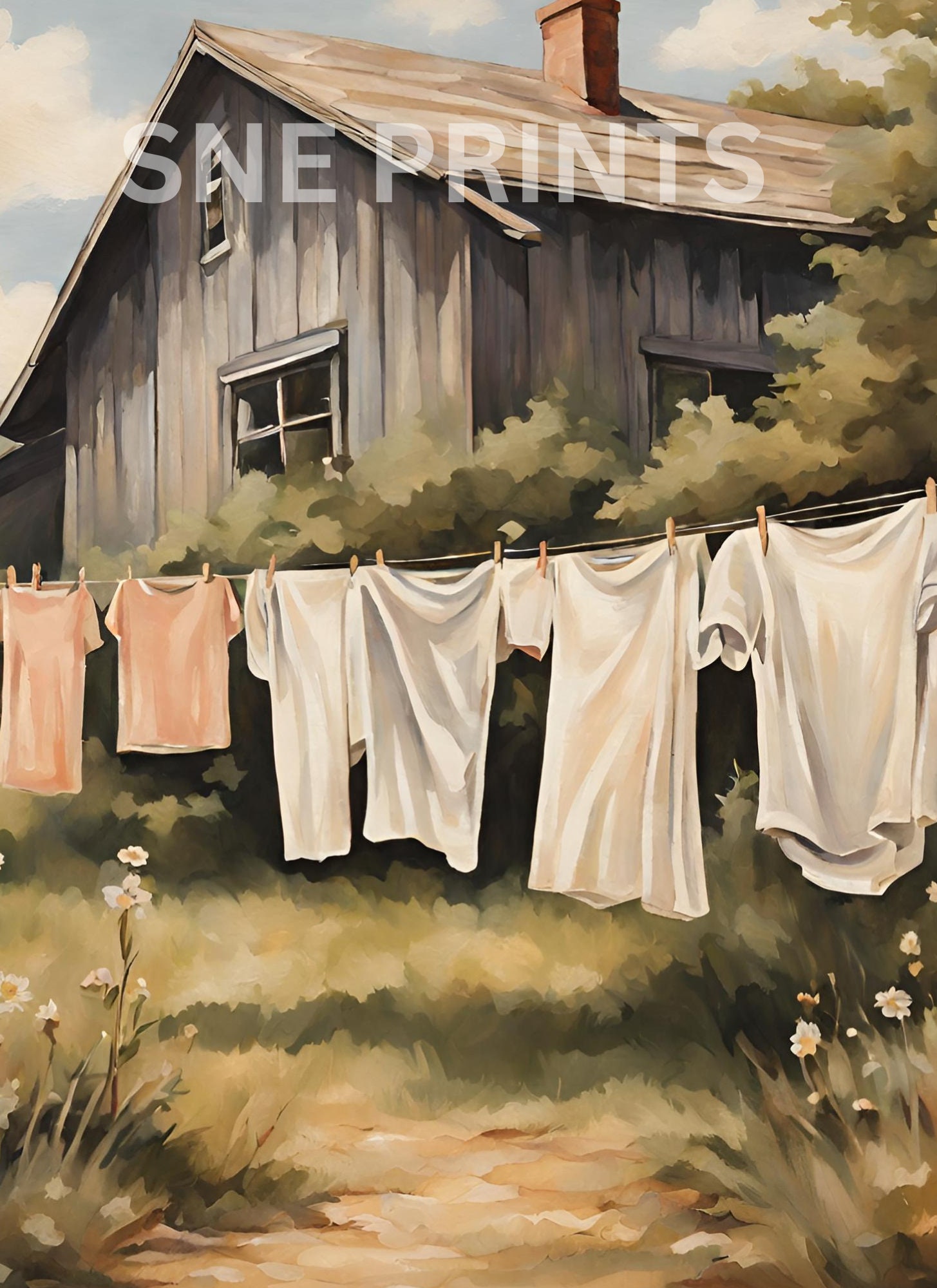 Farmhouse Laundry Room Printable | Vintage Wash Day Decor | Printable ...