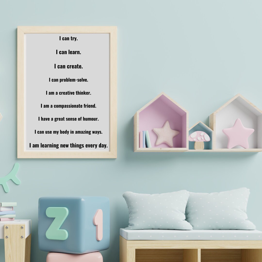 Empowering Affirmations for Special Abilities Neurodivergent Print ...