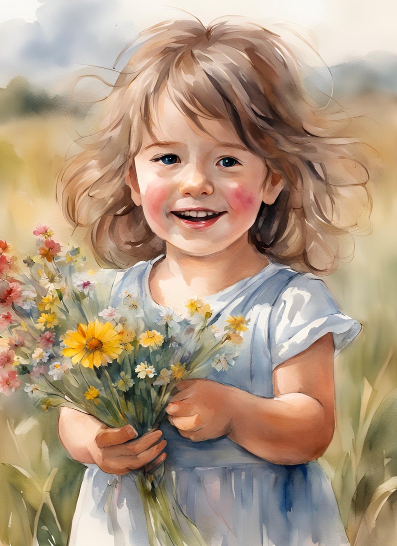 Girly Wall Art Print, Art for Girls Nursery or Bedroom,toddler Girl ...