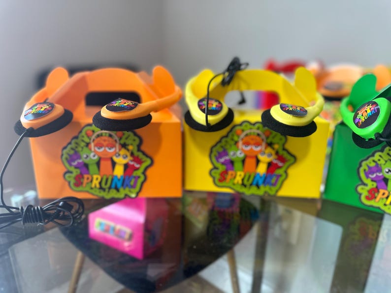 Sprunki Party Boxes - Etsy