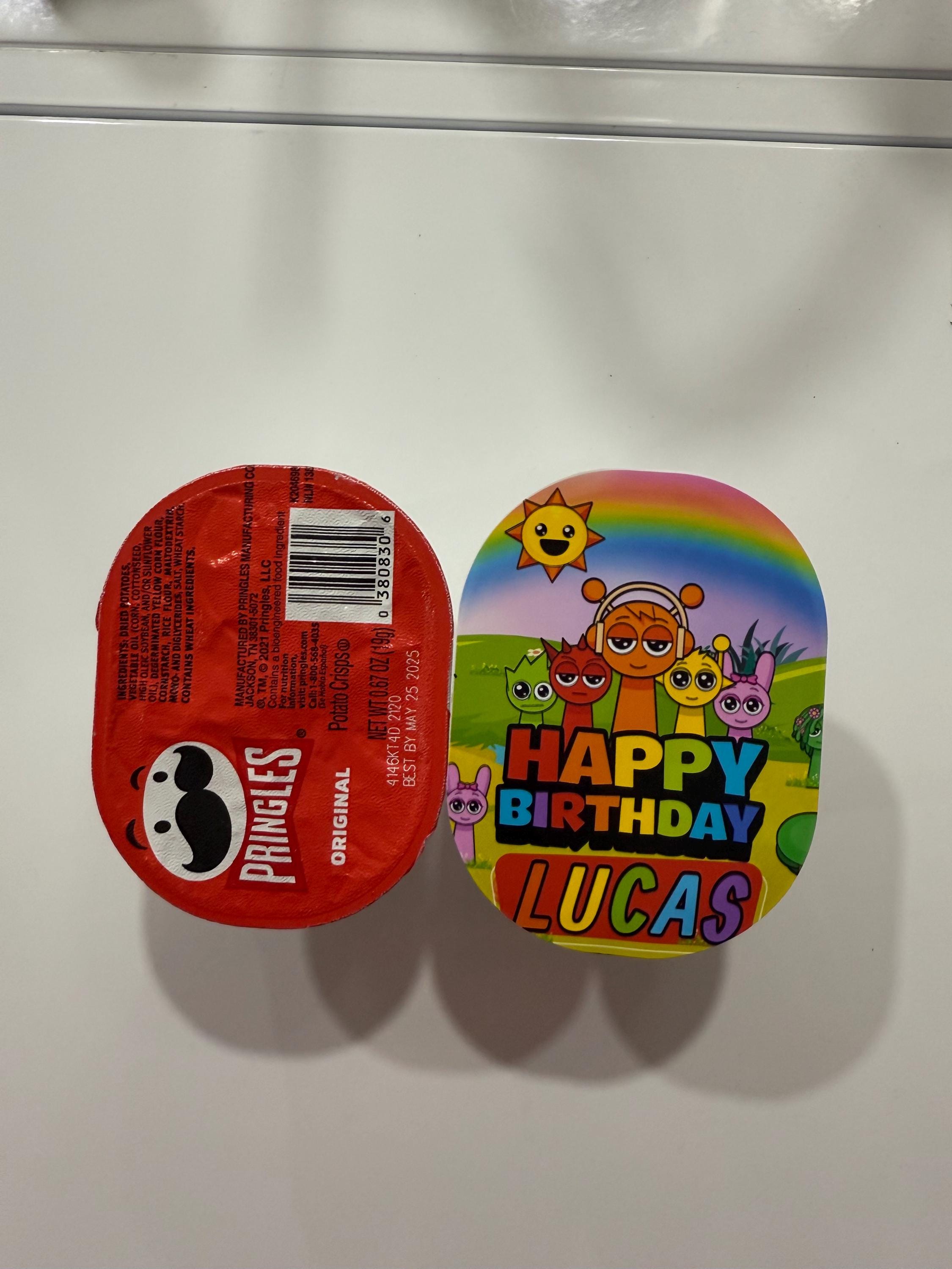 Sprunki Pringle Snack Stacks Stickers - Etsy