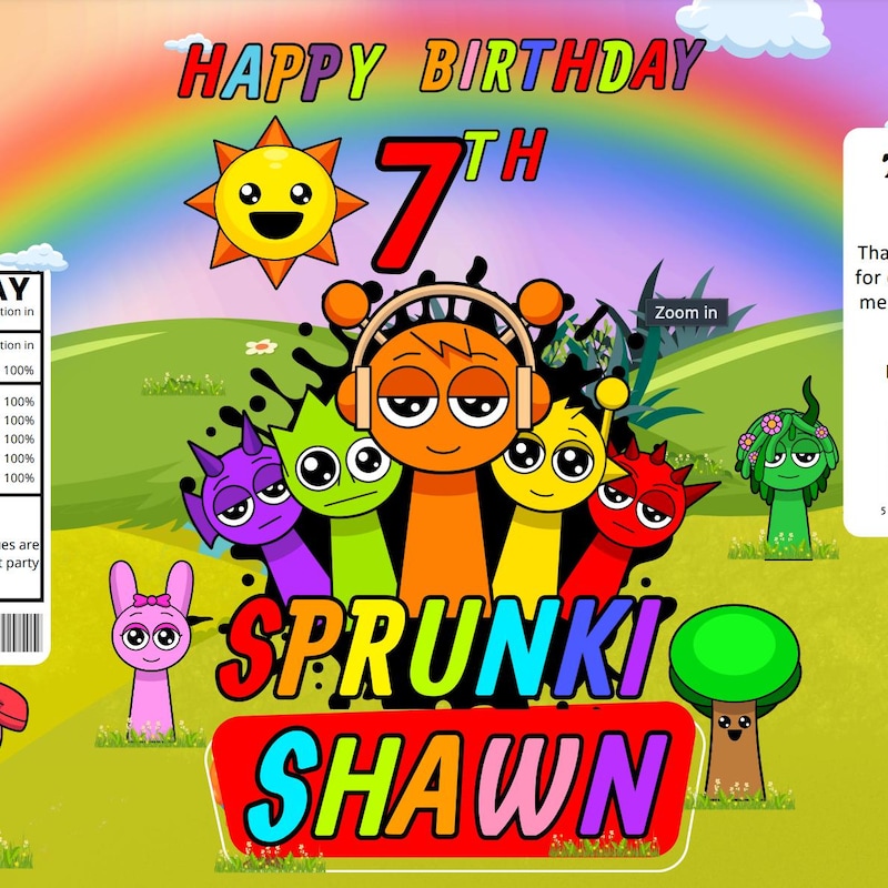 Sprunki Blind Bag - Etsy