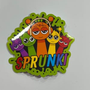 Sprunki Character Stickers - Etsy