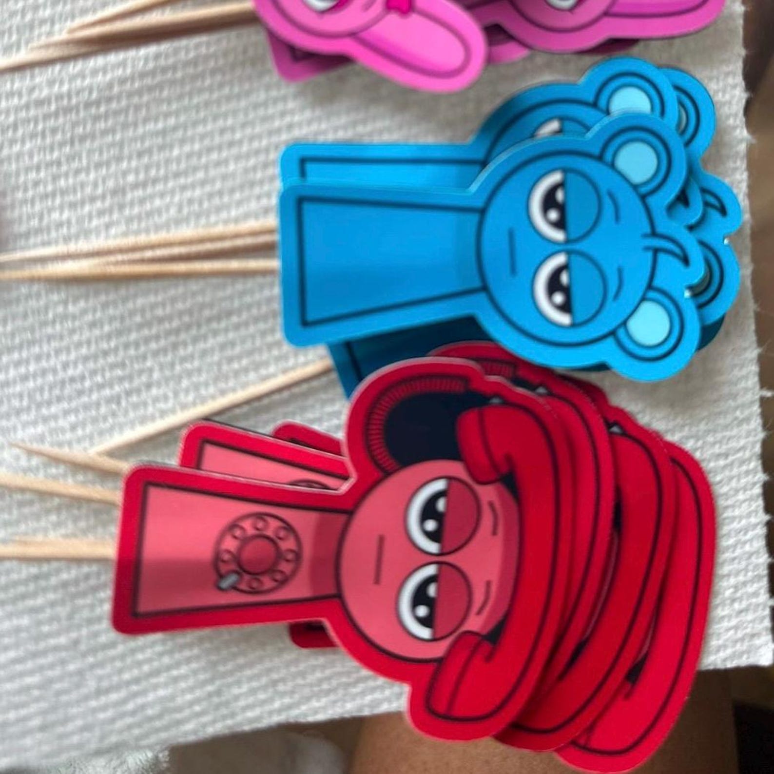 Sprunki Cup Cake Toppers - Etsy