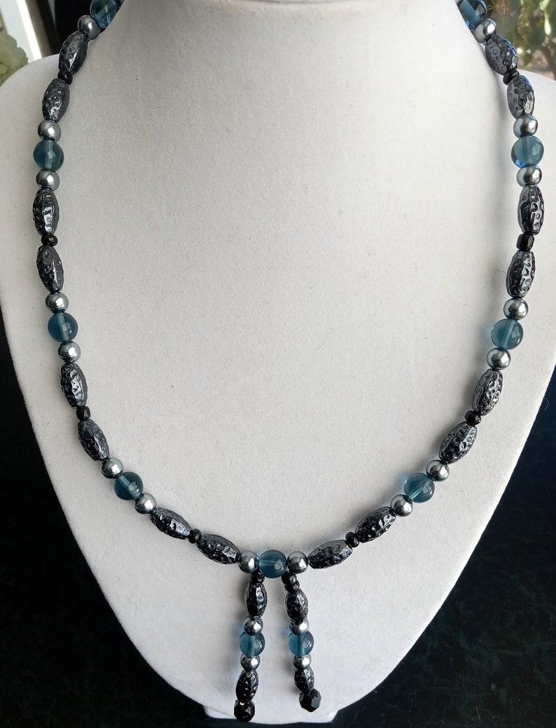 Vintage Beaded 17 Necklace - Etsy