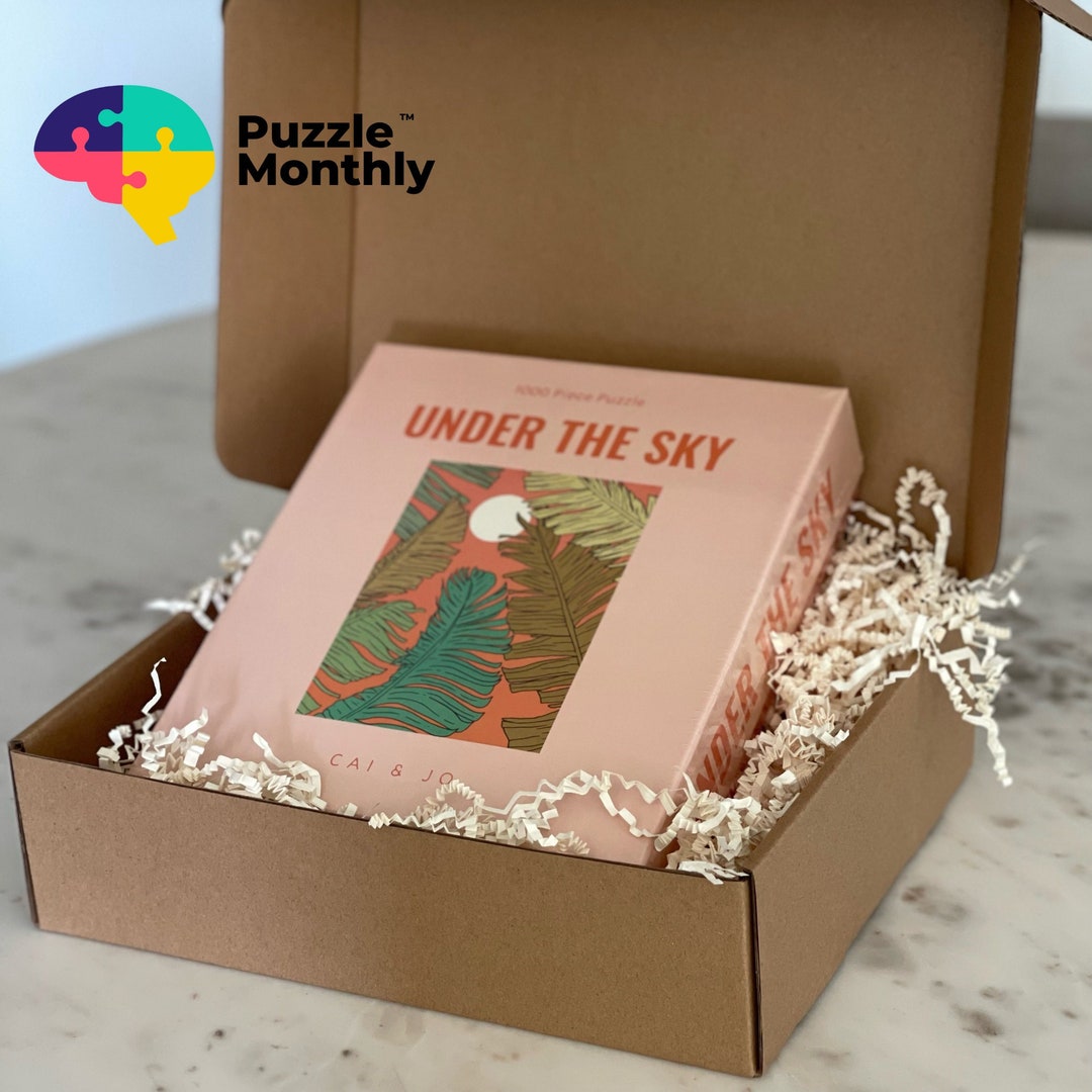 Puzzle Monthly the Ultimate Puzzle Subscription one Month - Etsy