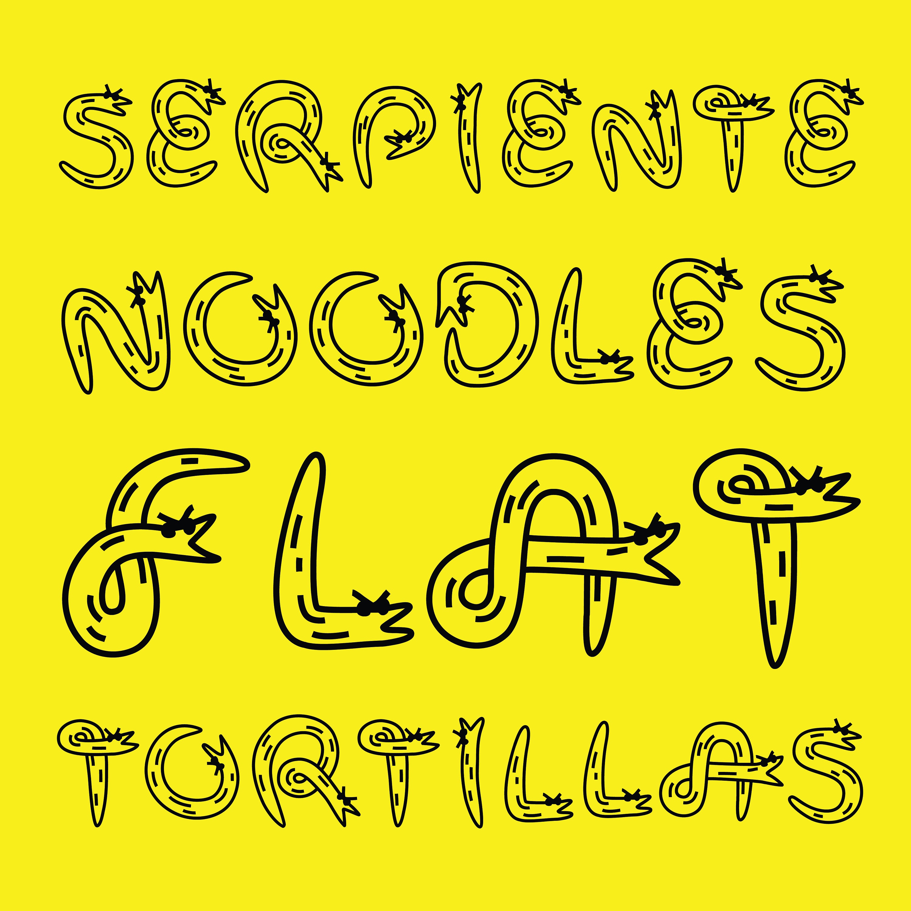 Snek Font OTF PNG, Snake Cartoon Typeface Funny Meme Designs Downloads ...