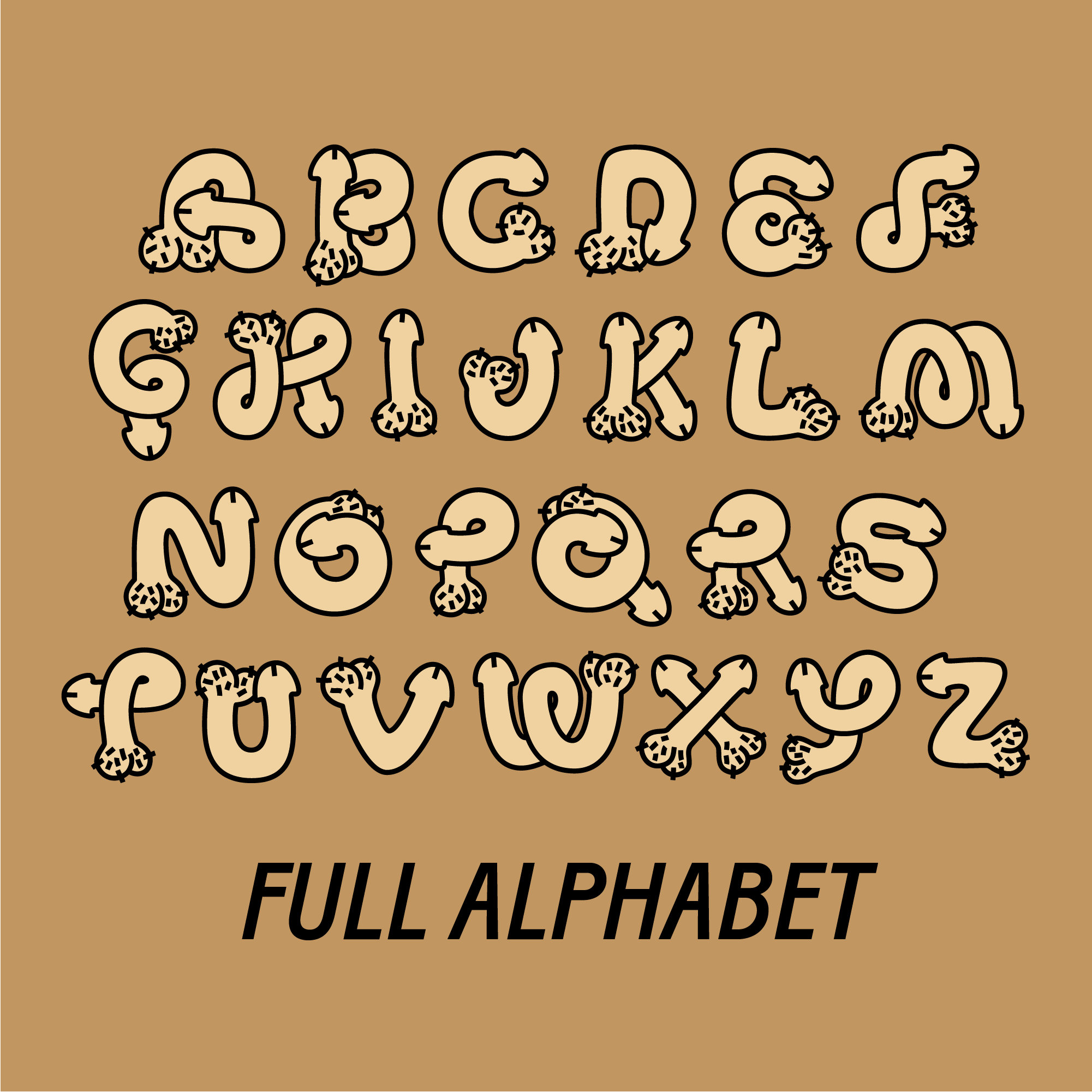 Penis Font Svg Png Funny Cartoon Naughty Designs Downloads Png