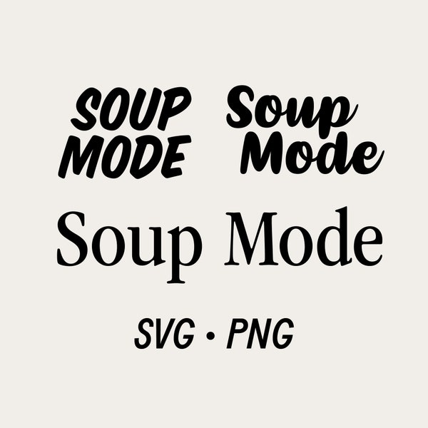 Soup Svg - Etsy