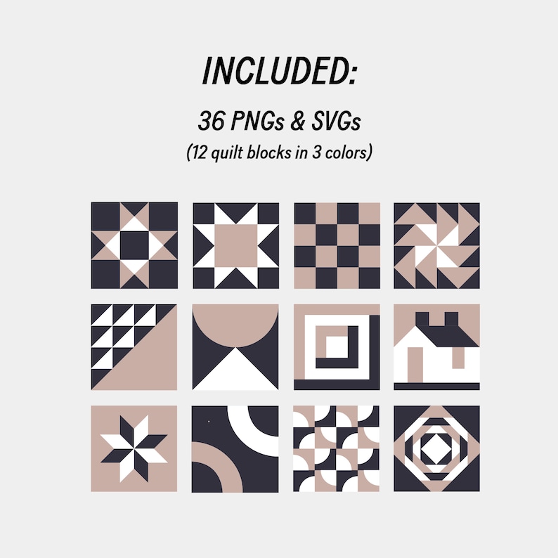 Quilt Block PNG SVG, Quilter Sewing Quilting Blanket Retro | Designs ...