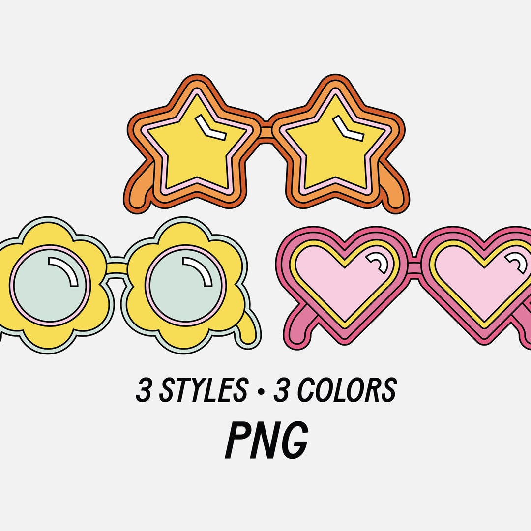 Retro Disco Sunglasses PNG, Cosmic Disco | Designs Downloads, Png ...