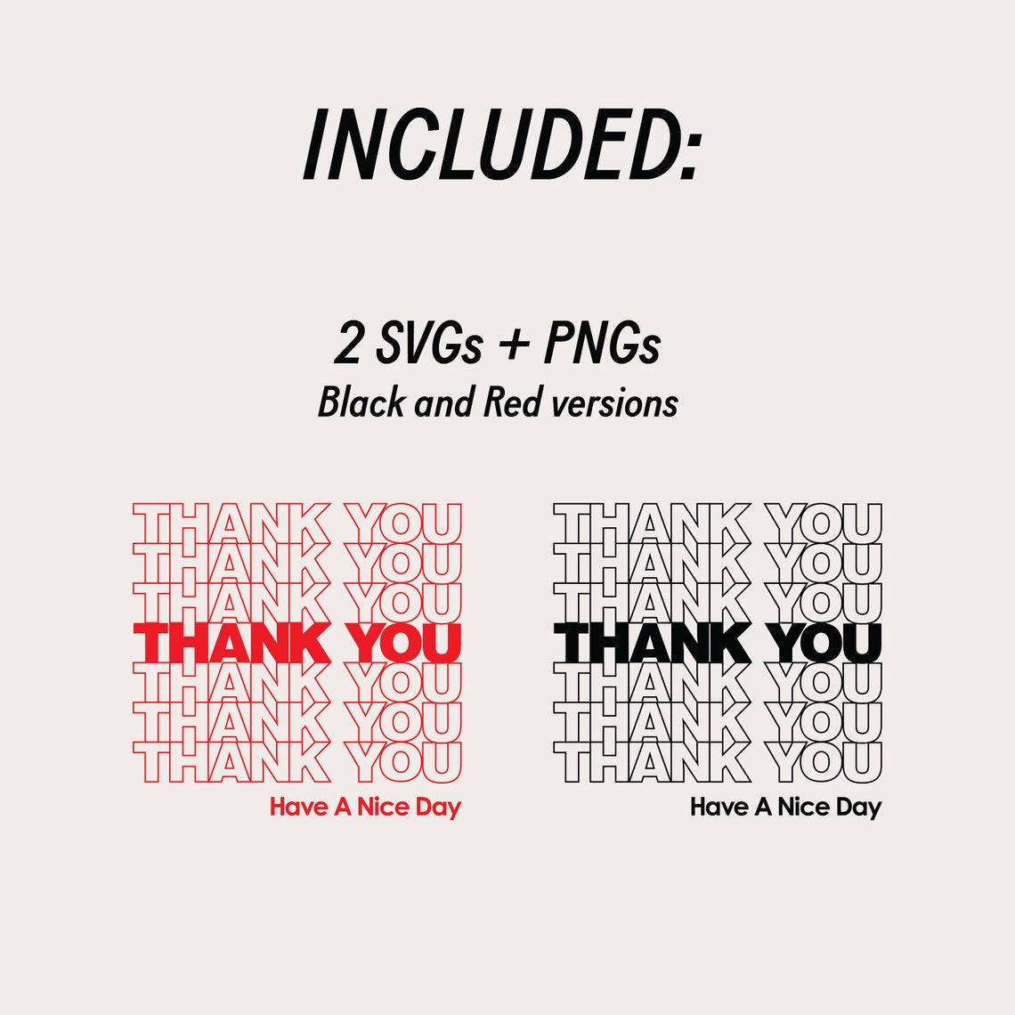 Thank You Shopping Bag SVG PNG, Please Come Again | Designs Downloads ...