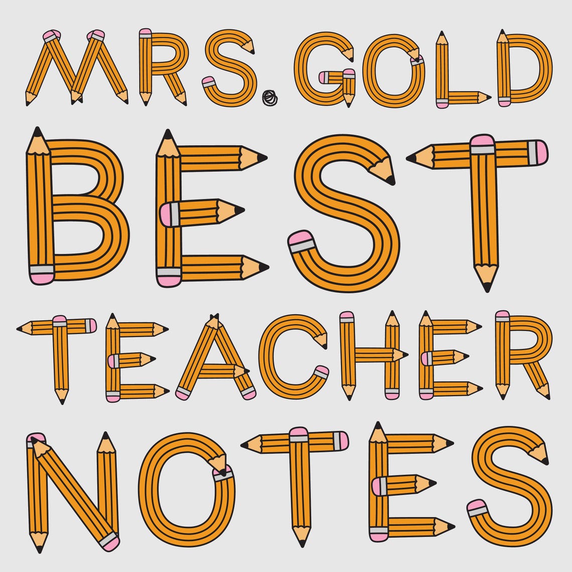 Pencil Font PNG | Full Alphabet & Numbers | Clip Art Cartoon Drawn ...