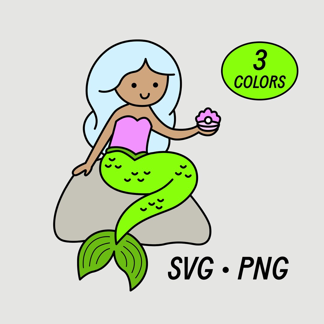Mermaid SVG PNG | Design Downloads, PNG Clipart, Shirt Invite Design ...