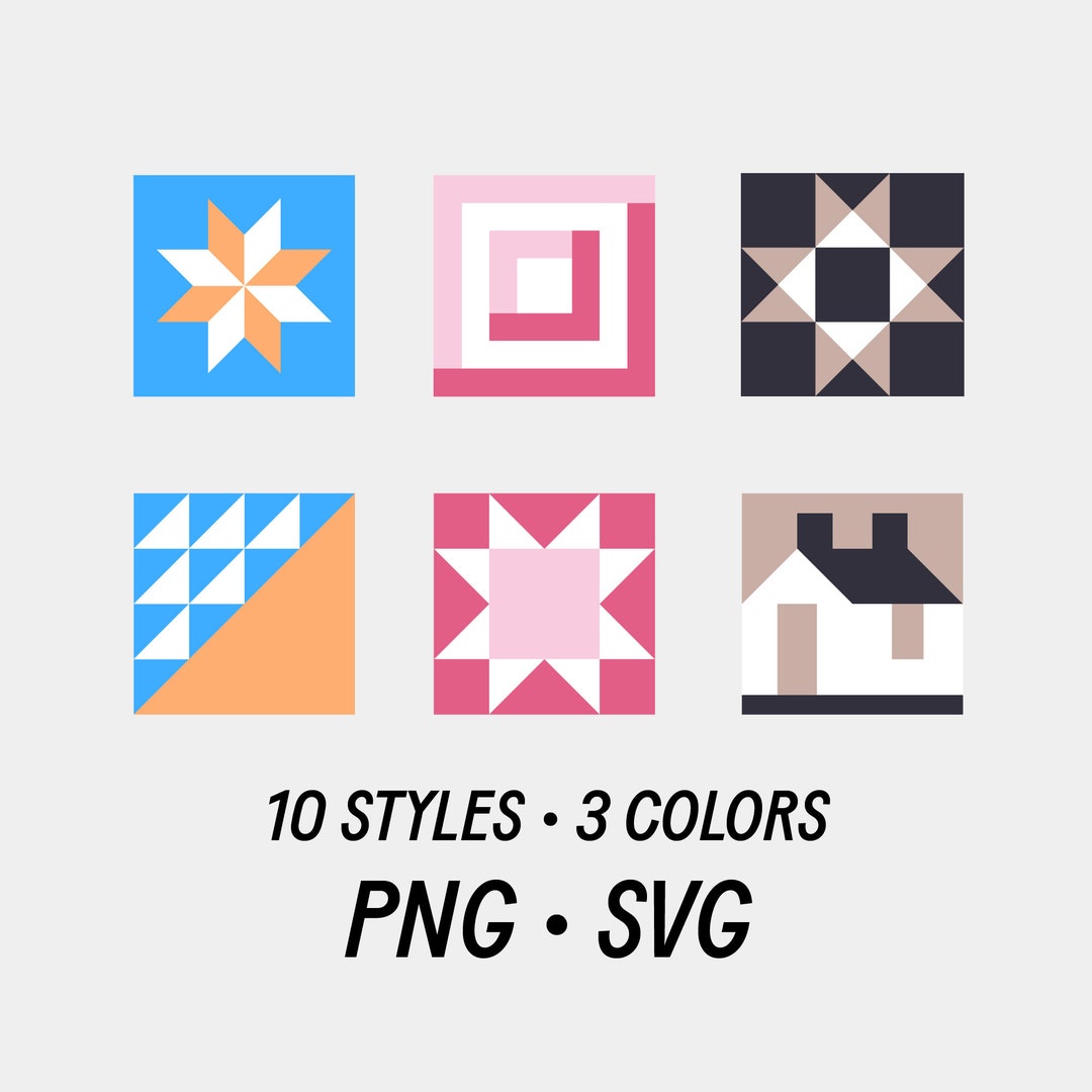 Quilt Block PNG SVG, Quilter Sewing Quilting Blanket Retro | Designs ...