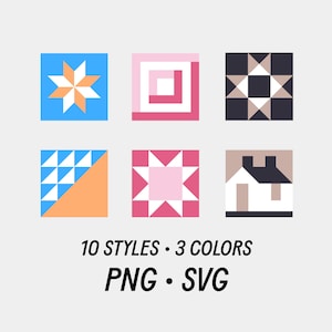 Quilt Block PNG SVG, Quilter Sewing Quilting Blanket Retro | Designs ...