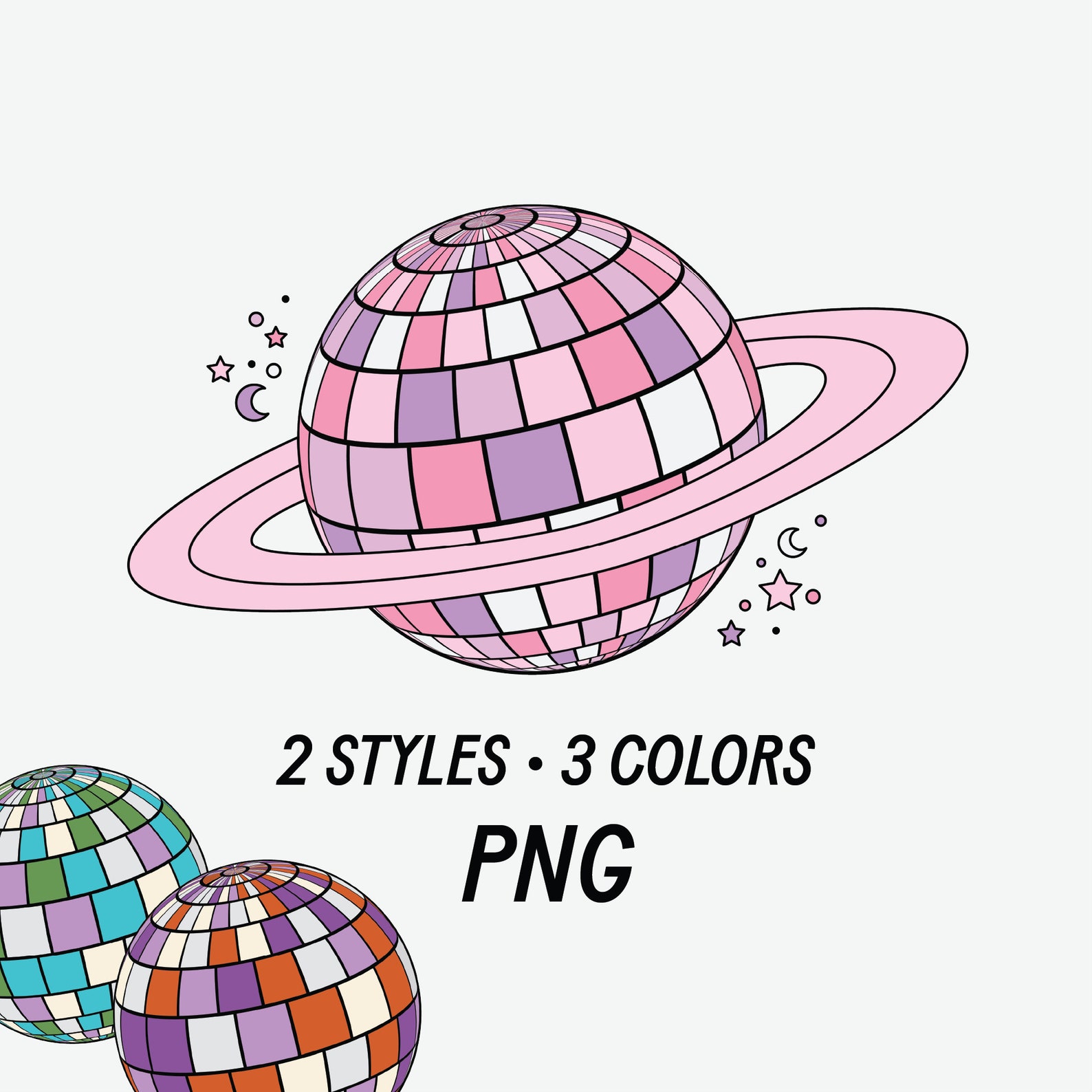 Space Disco Ball PNG, Cosmic Disco | Designs Downloads, Png Clipart ...