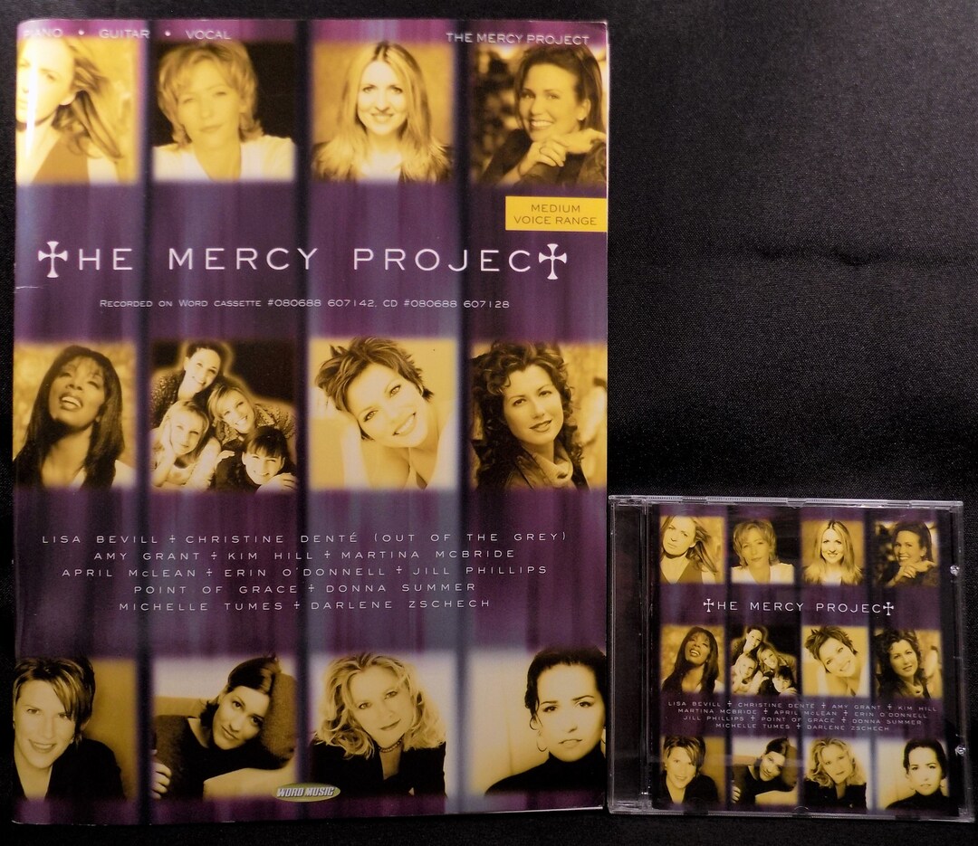 The Mercy Project Songbook and CD, Various Artists, 2001 Sheet Music ...
