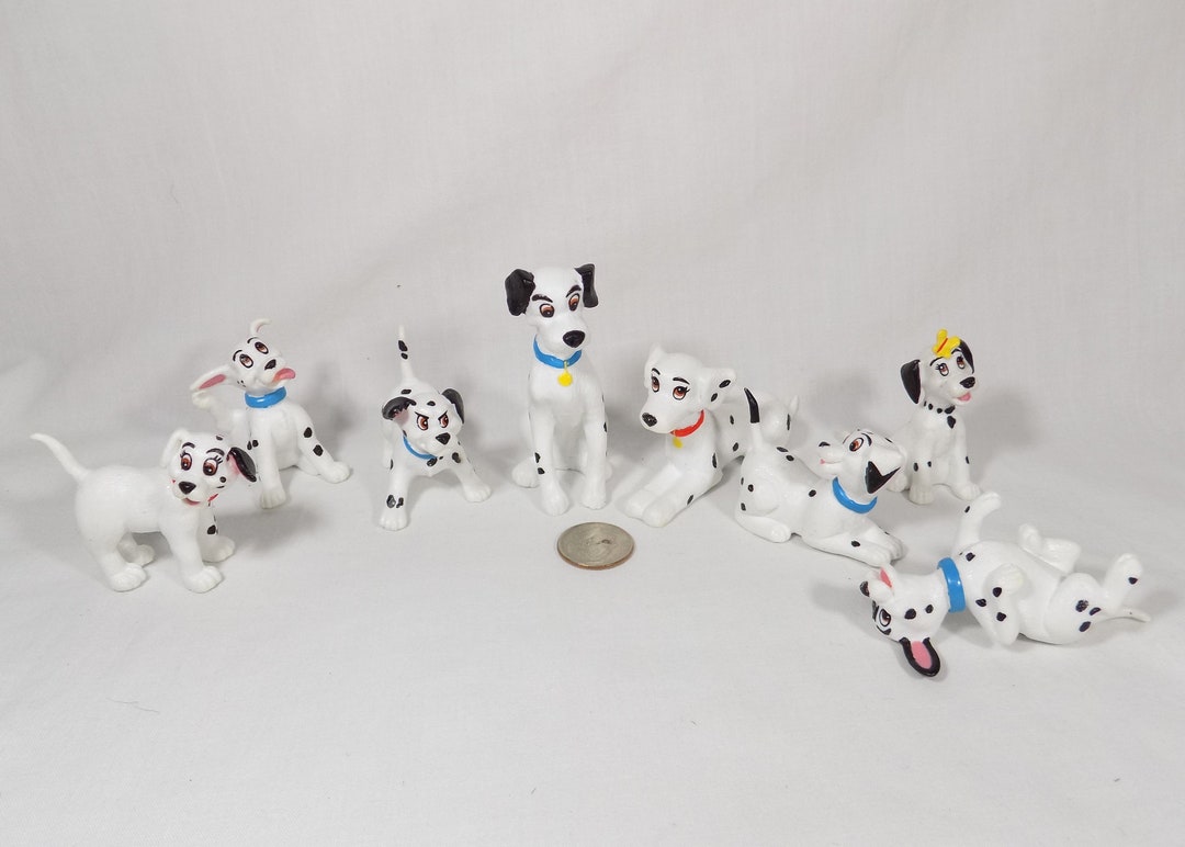 8 Miniature Disney Applause Dalmation Figurines. - Etsy