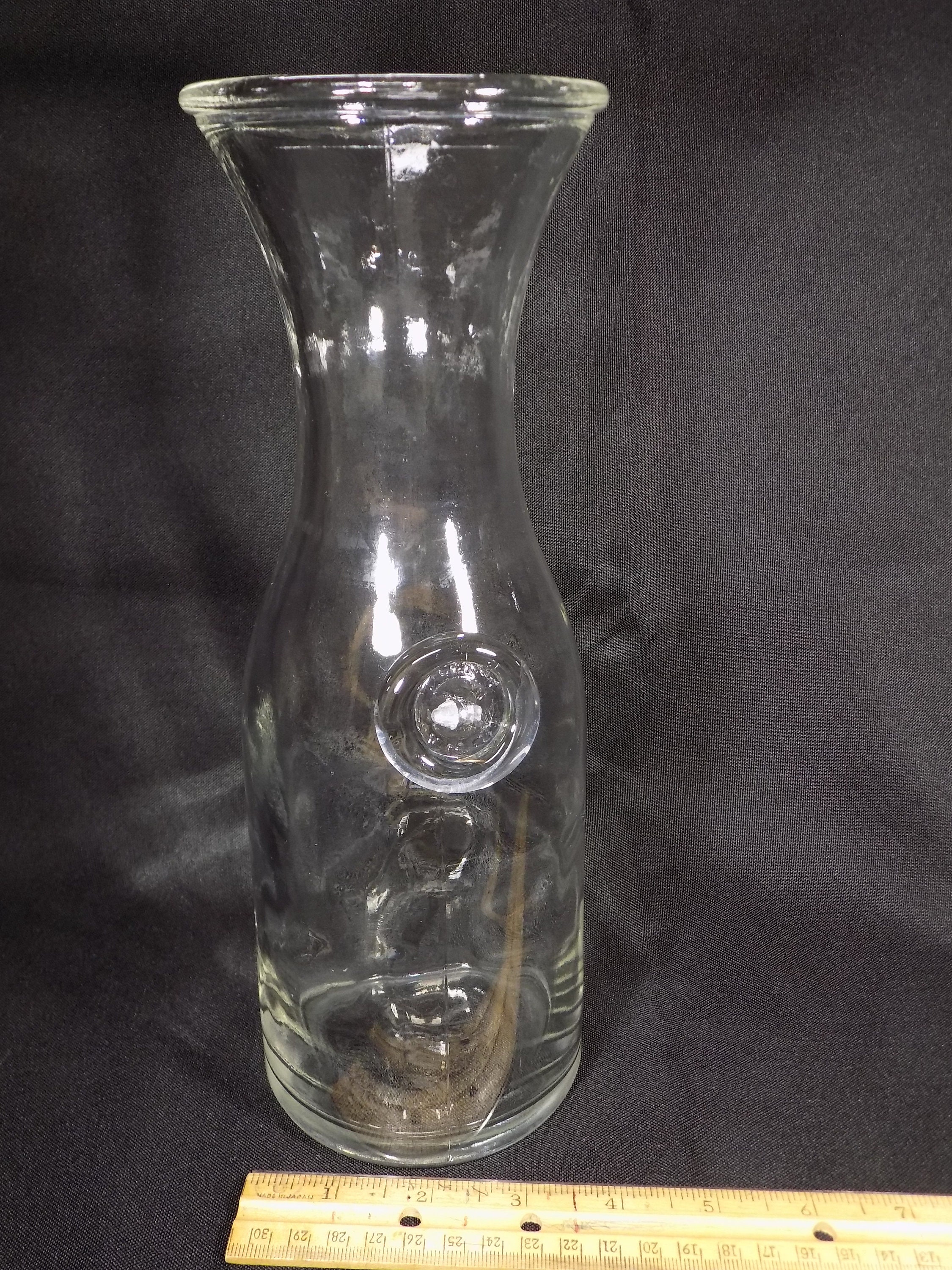Vintage V.N.C 1 Litro Glass Wine Carafe Decanter. Clear - Etsy