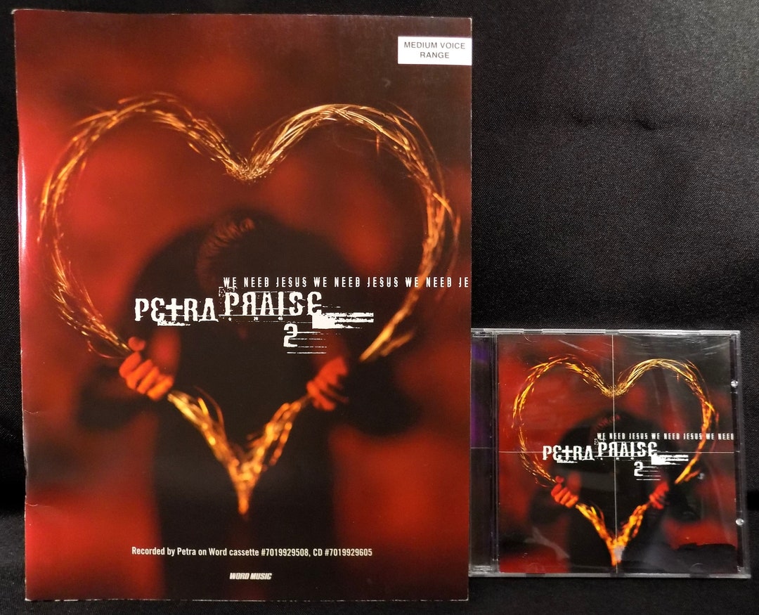 Petra, Praise 2: We Need Jesus 1997 Songbook & CD, Sheet Music, 87 ...