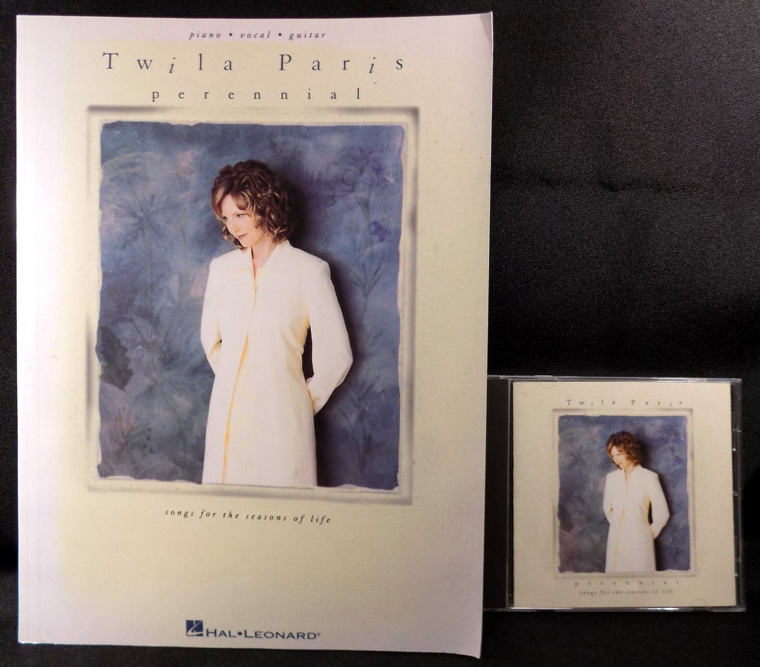 Twila Paris, Perennial 1998 Songbook & CD, Sheet Music, 64 Pages. Piano ...