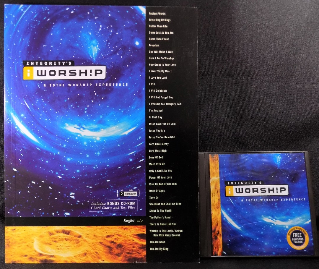 Integrity’s Iworship: A Total Worship Experience Vol 2 Songbook and 2 ...