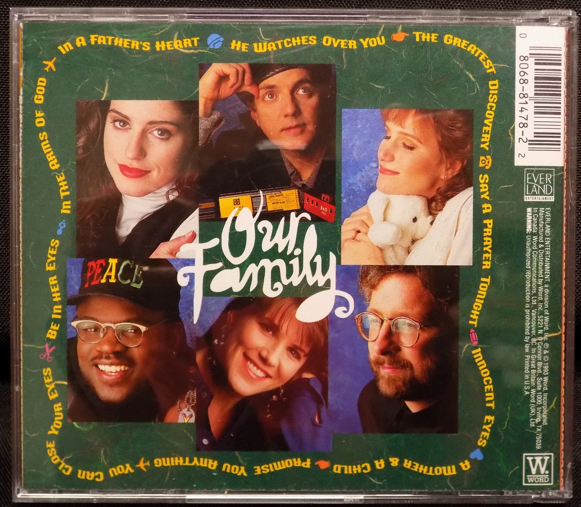 Our Family (various Artists) Songbook and CD, 1993 Sheet Music, 87 ...