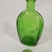 Vintage Wheaton Green “thomas Jefferson” Small Glass Whiskey Bottle ...