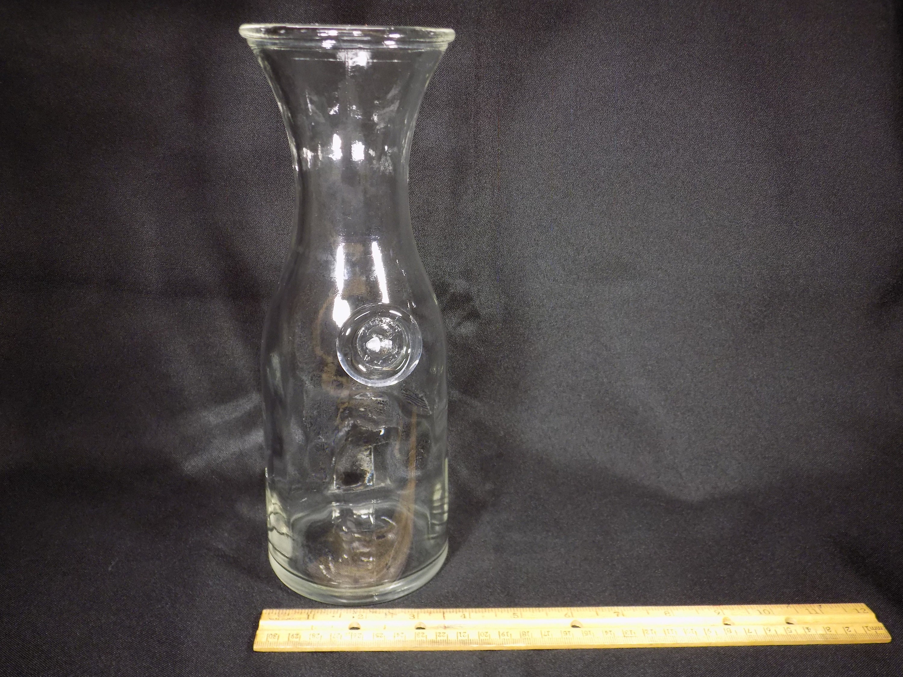 Vintage V.N.C 1 Litro Glass Wine Carafe Decanter. Clear - Etsy