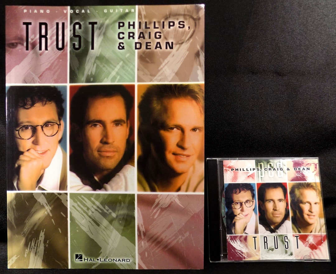 Phillips, Craig and Dean, Trust 1996 Songbook & CD, Sheet Music, 86 ...