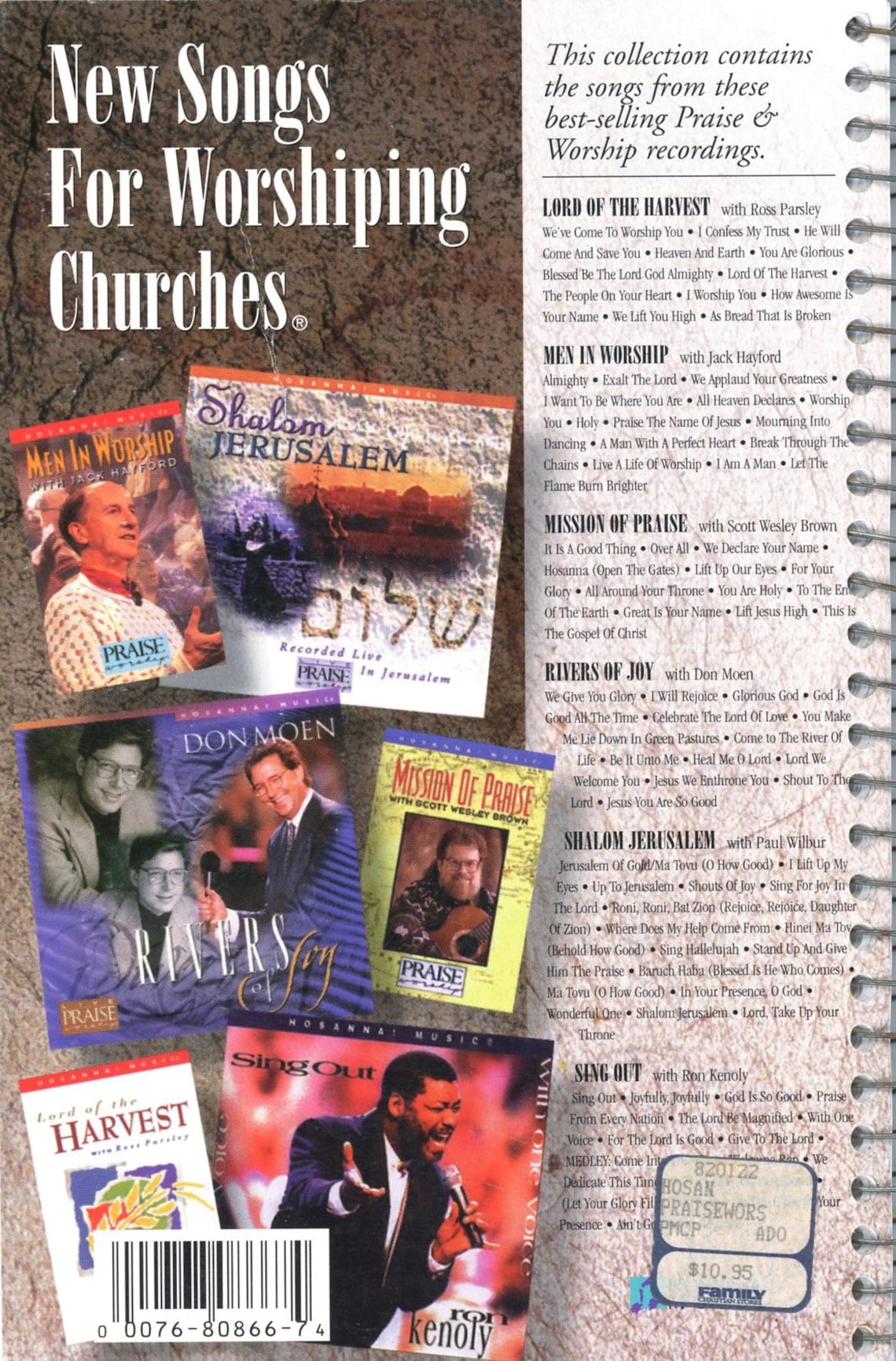 Hosanna Music, Praise Worship Songbook 10: New Songs for Worshipping ...