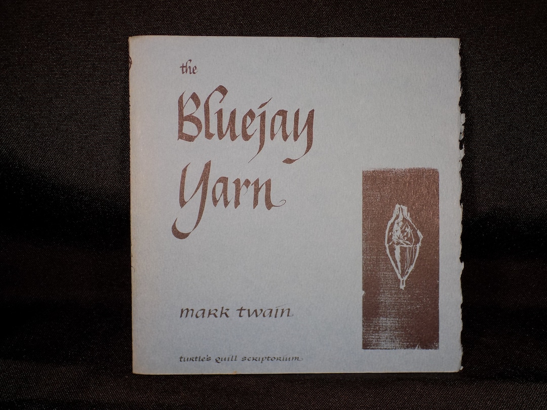 The Bluejay Yarn by Mark Twain, 1975 Handcrafted Calligraphy Book - Etsy