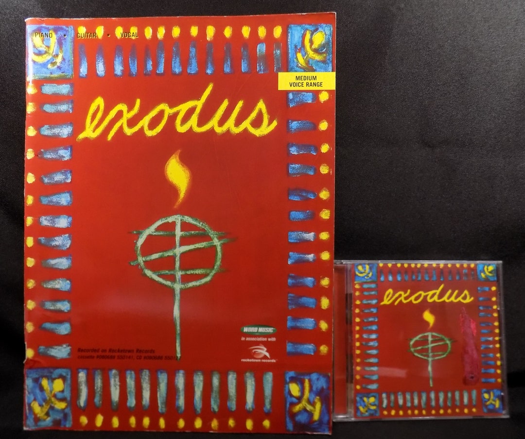 Exodus Songbook and CD, 1998 Sheet Music, 72 Pages, 10 Songs. Piano ...