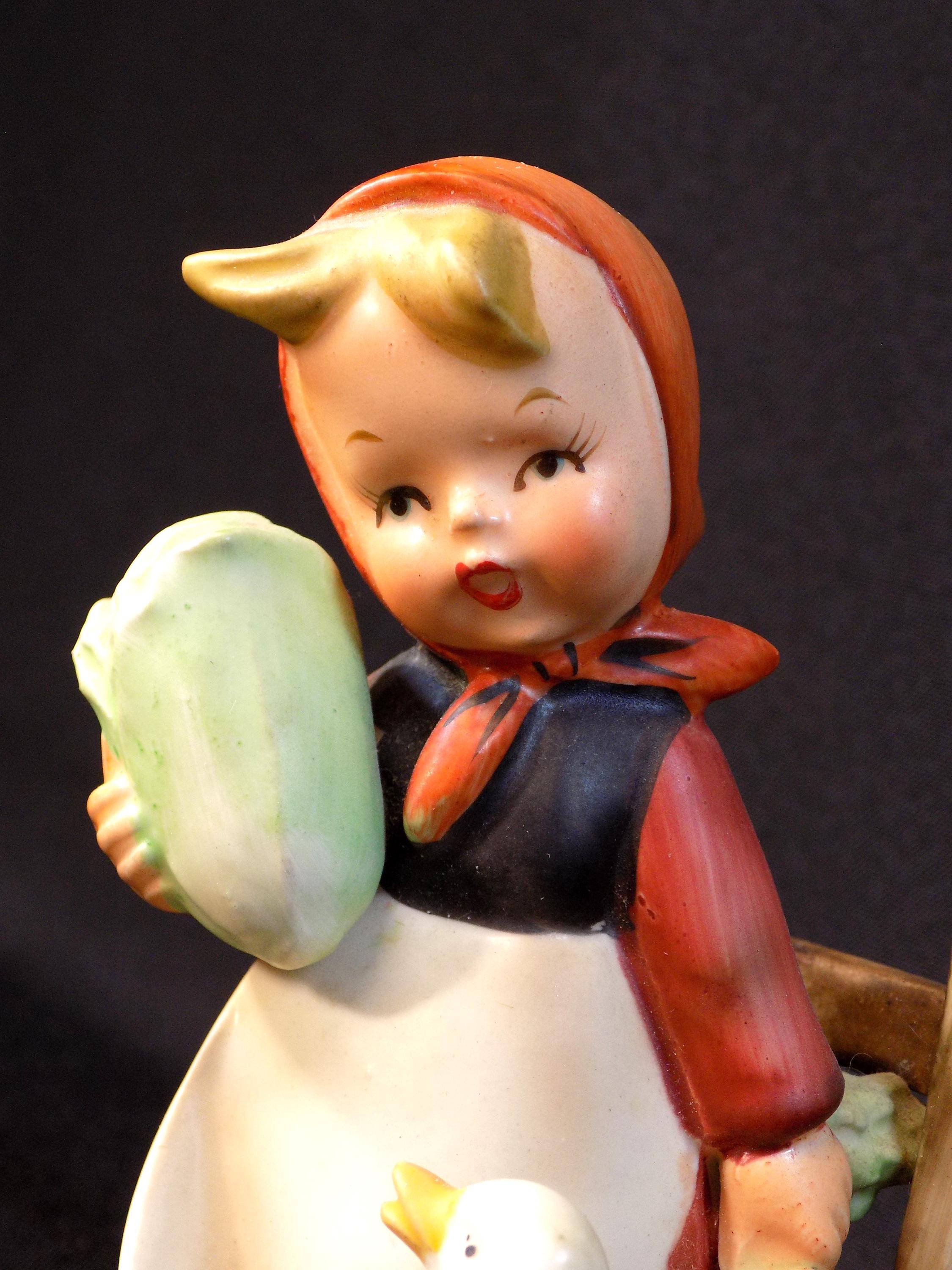 Antique Erich Stauffer “farm Chores” Boy (8268) and “farm Chores” Girl ...