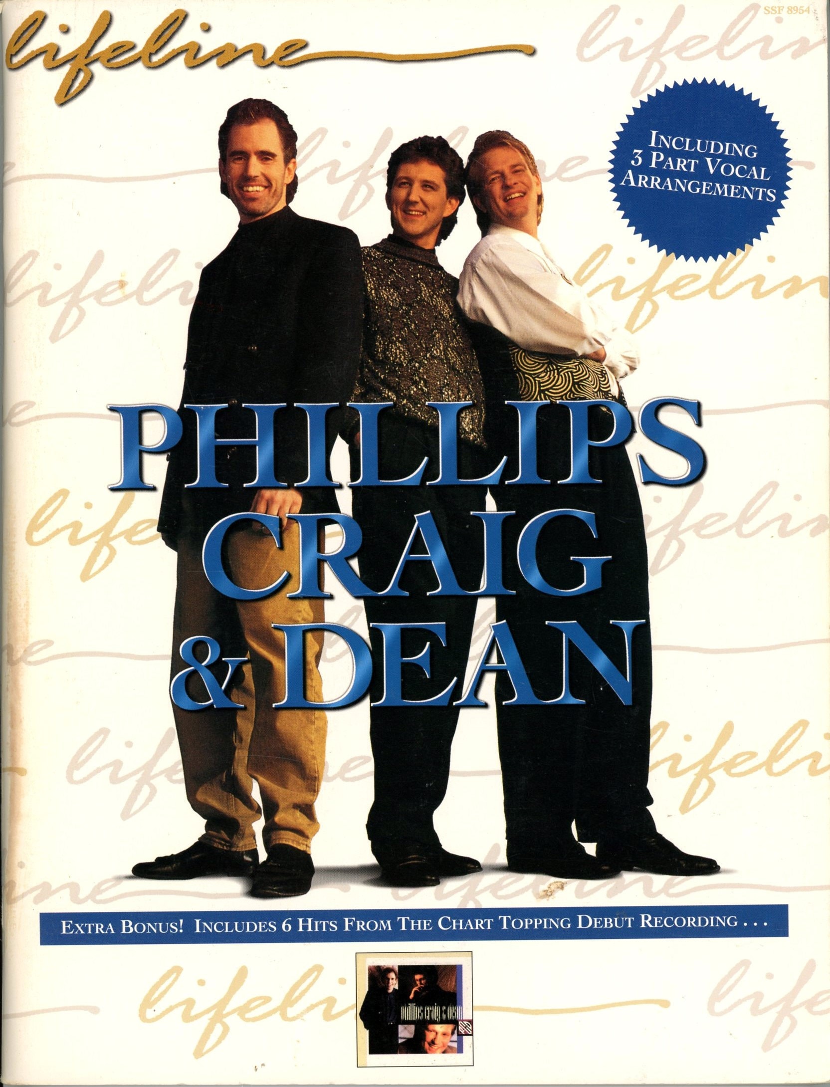 Phillips, Craig and Dean, Lifeline 1994 Songbook & CD, Sheet Music, 139 ...