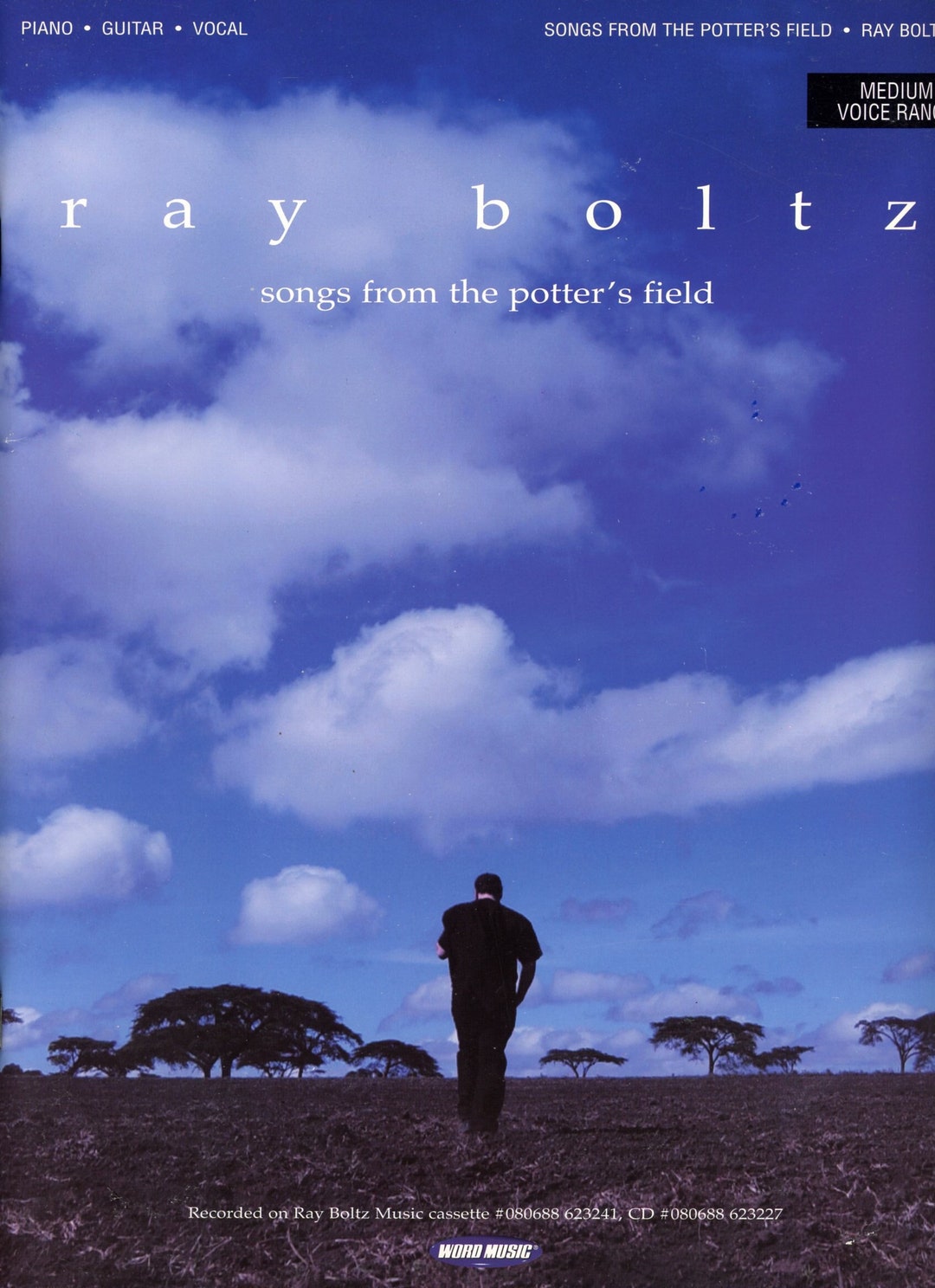 Ray Boltz, Songs From the Potters Field Songbook, Sheet Music, 88 Pages ...