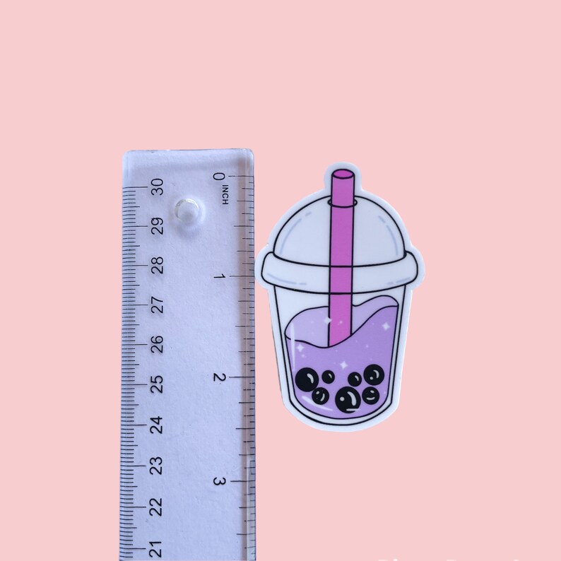 Boba Tea Sticker, Boba Tea Magnet, Cute Boba Tea Sticker, Cute Sticker ...