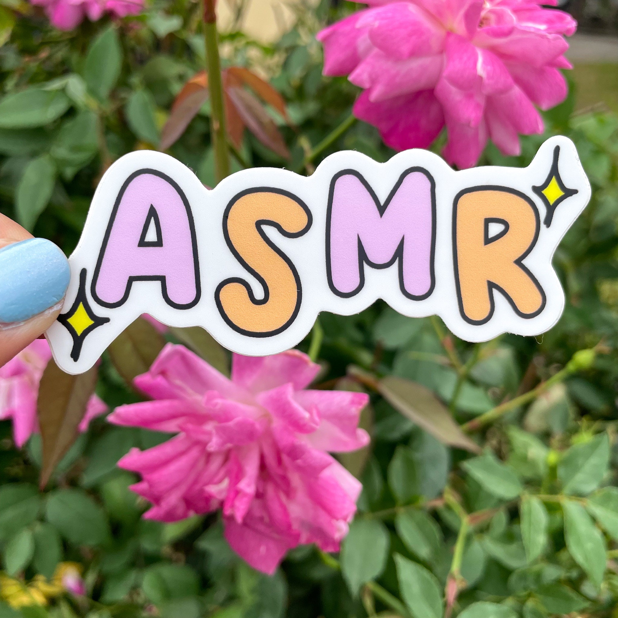 ASMR Sticker - Etsy