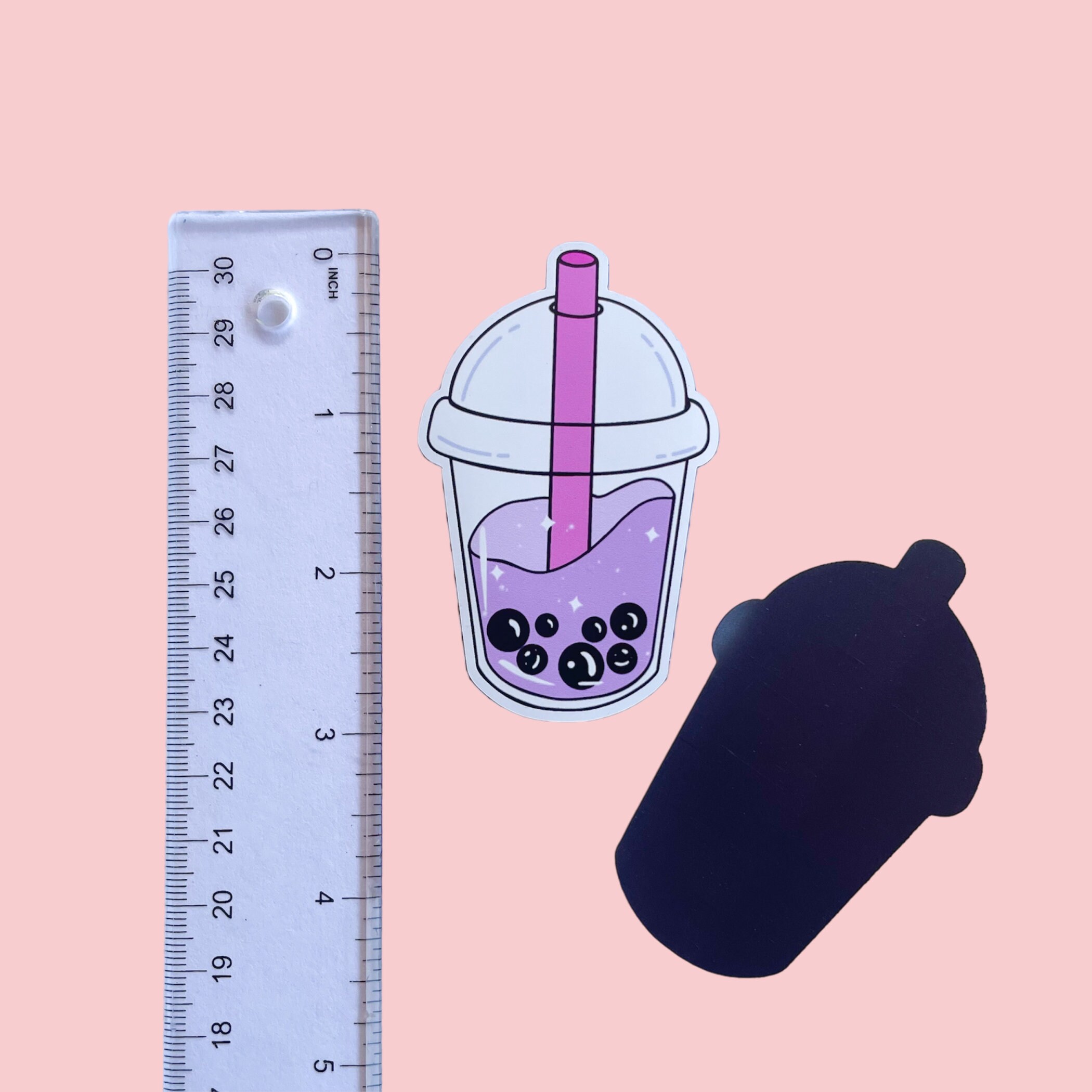 Boba Tea Sticker, Boba Tea Magnet, Cute Boba Tea Sticker, Cute Sticker ...