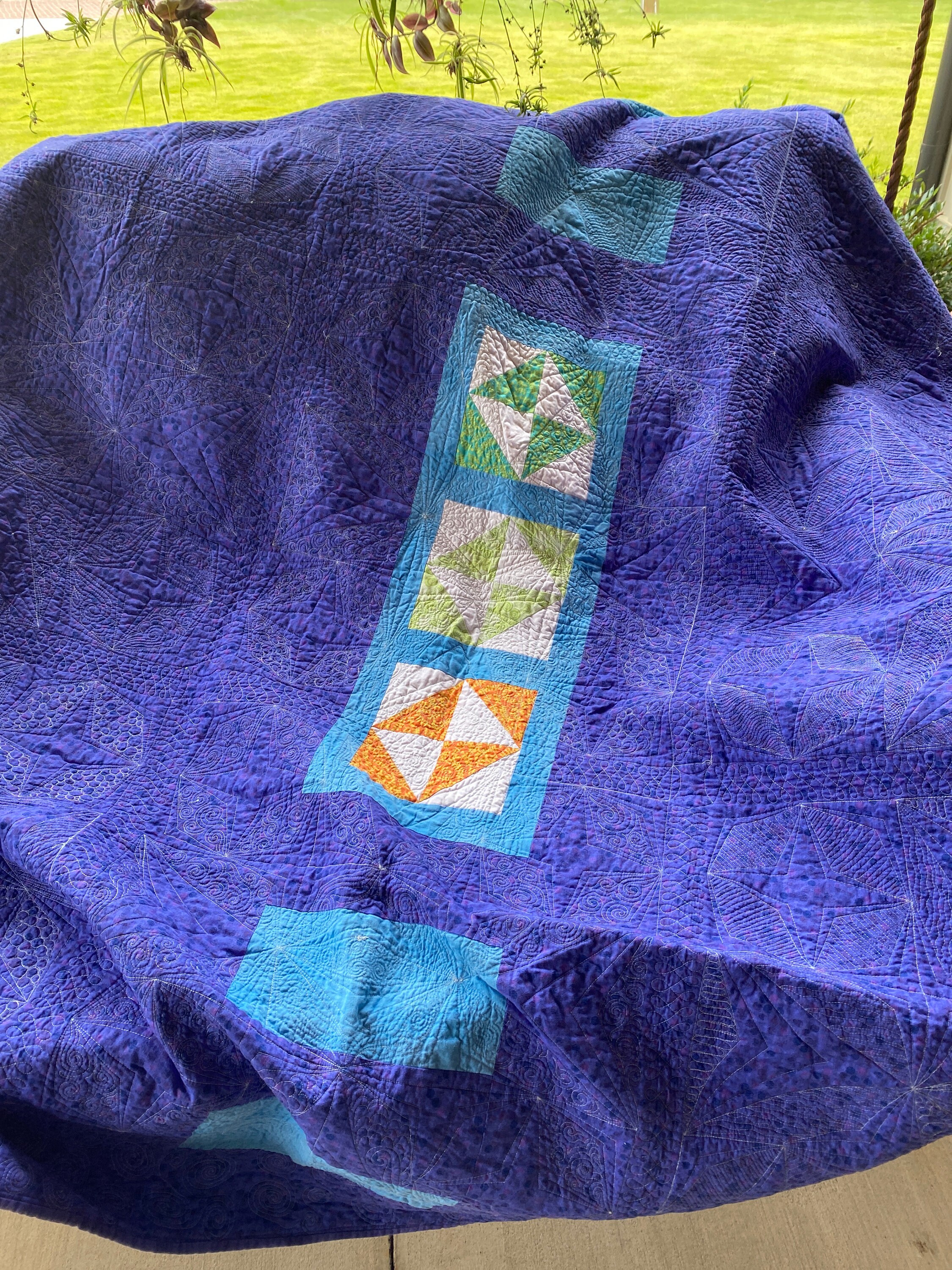 Handmade Quilt in Lovely Spring Colors - Etsy